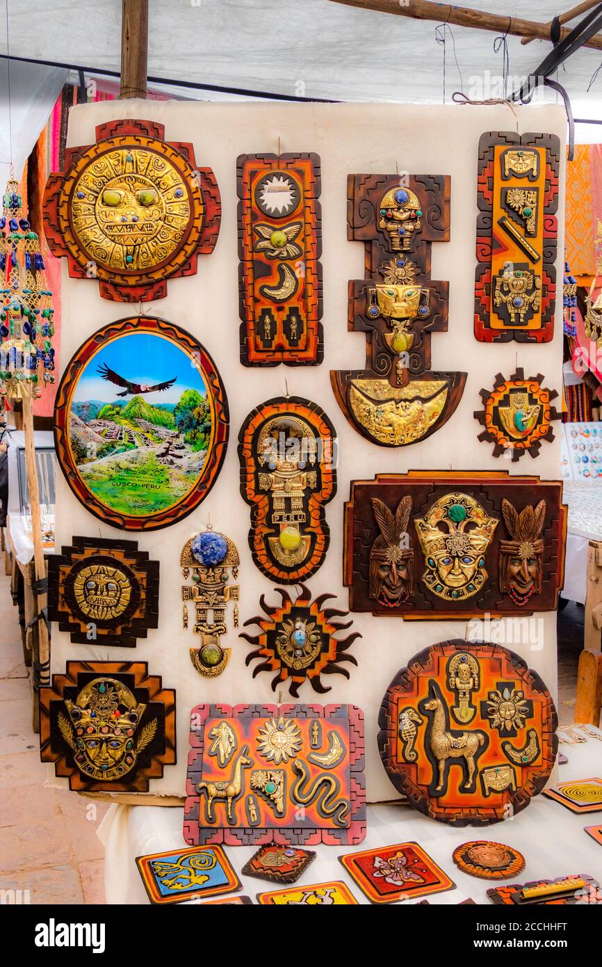 Beautiful traditional peruvian ornamentation of the ancient Incas . It ...