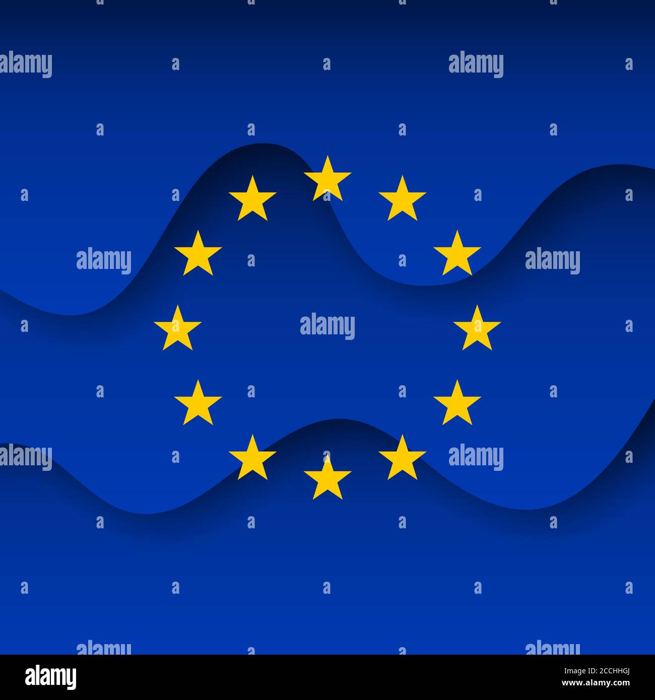 European union abstract flag background for creative design. Graphic ...