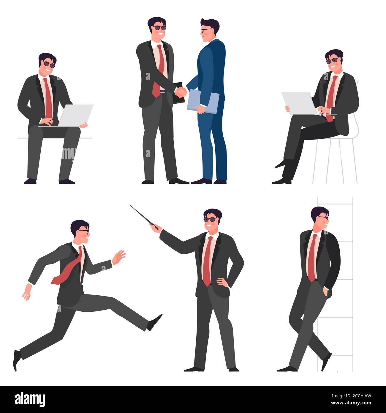 Pose set hi-res stock photography and images - Alamy