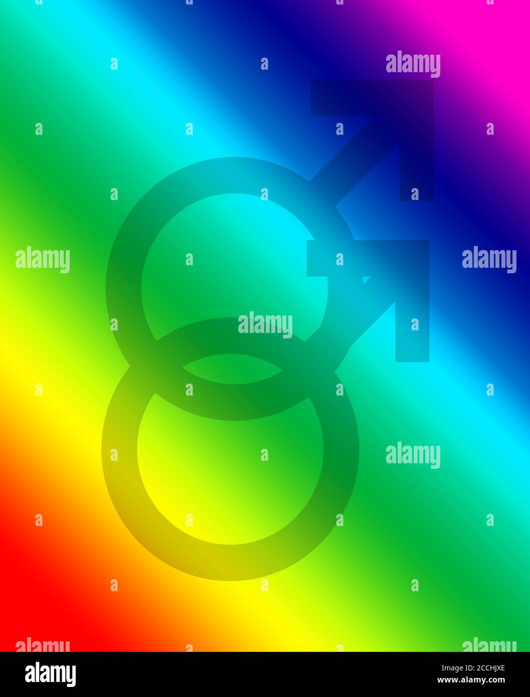 Gay Symbol Background Stock Photo - Alamy