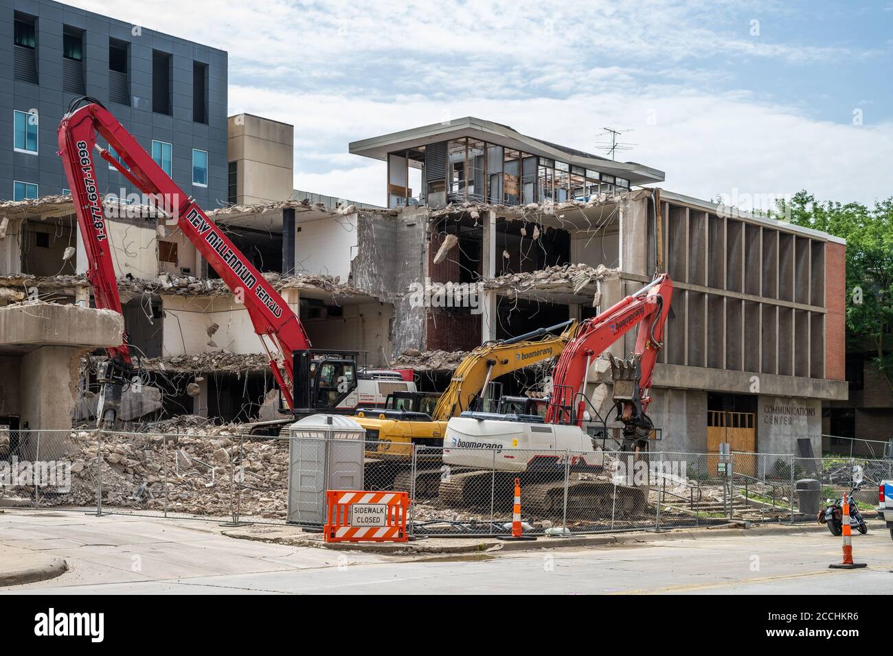 Buildings on the University of Iowa Campus Stock Photo - Alamy