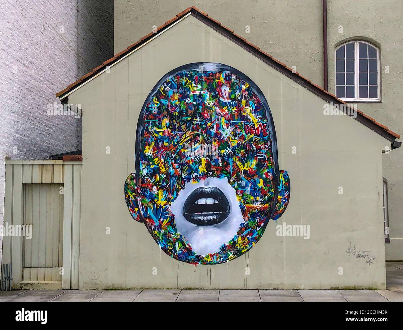 Street Art - Stavanger, Norway Stock Photo - Alamy
