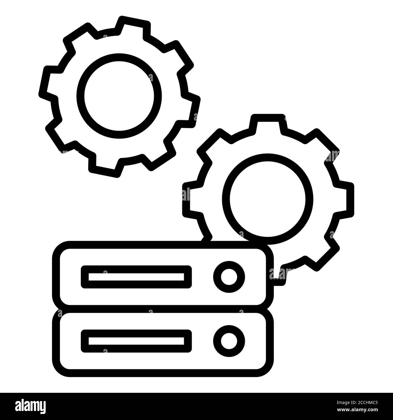 Server optimize Line Icon Stock Photo - Alamy Server optimize Line Icon Stock Photo - Alamy