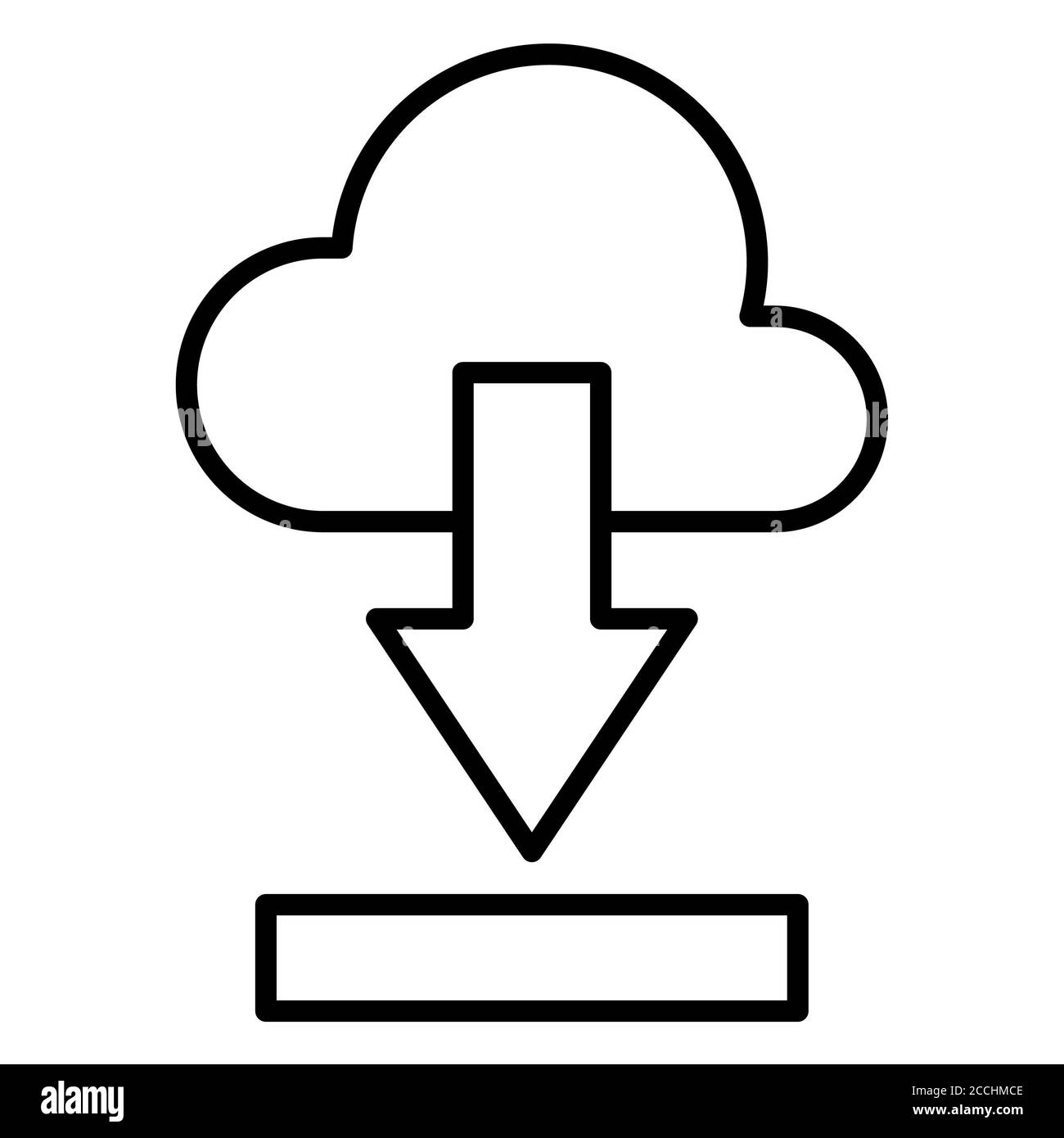 Download icon hi-res stock photography and images - Alamy