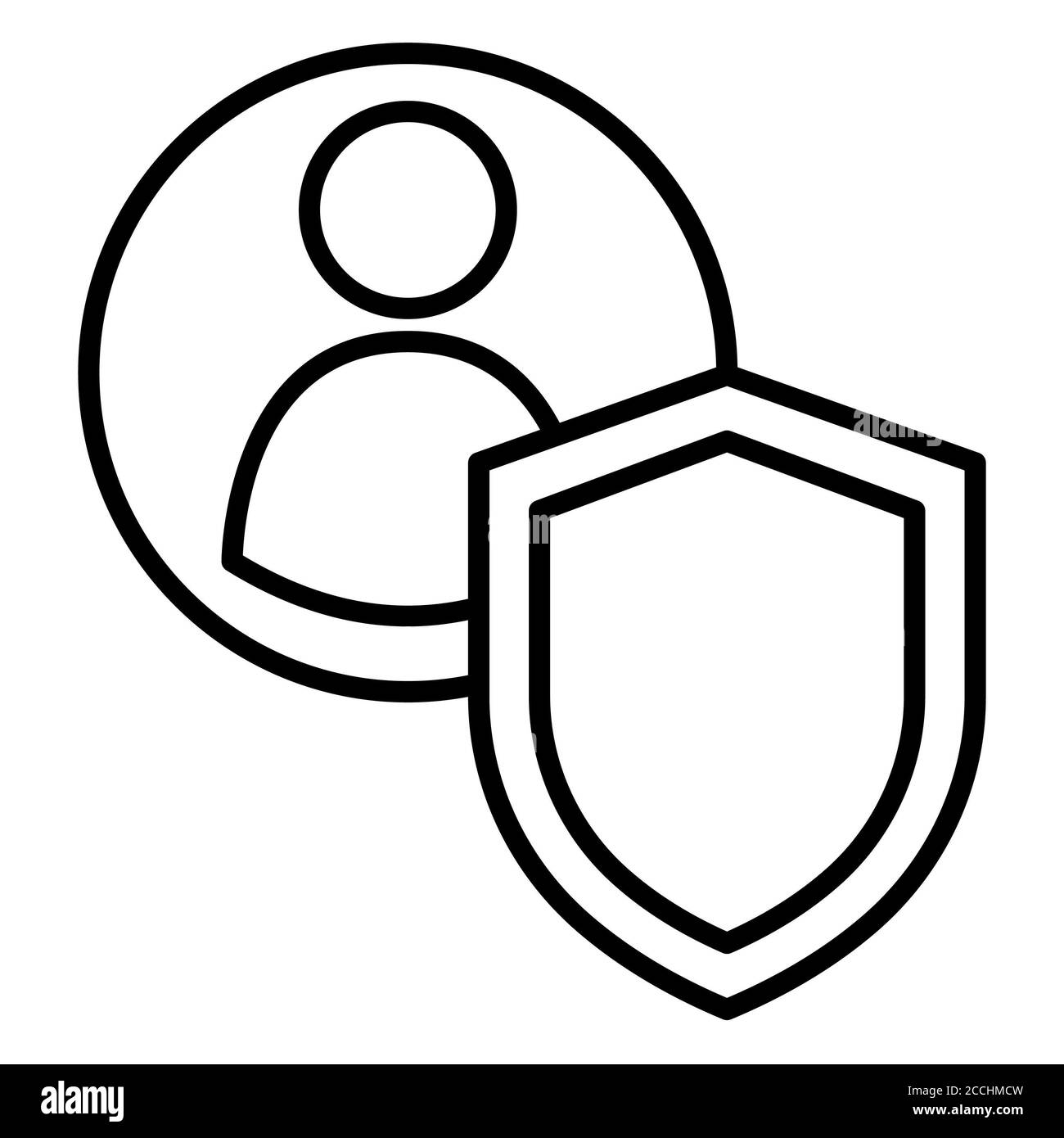 Shield symbol of protection hi-res stock photography and images - Alamy