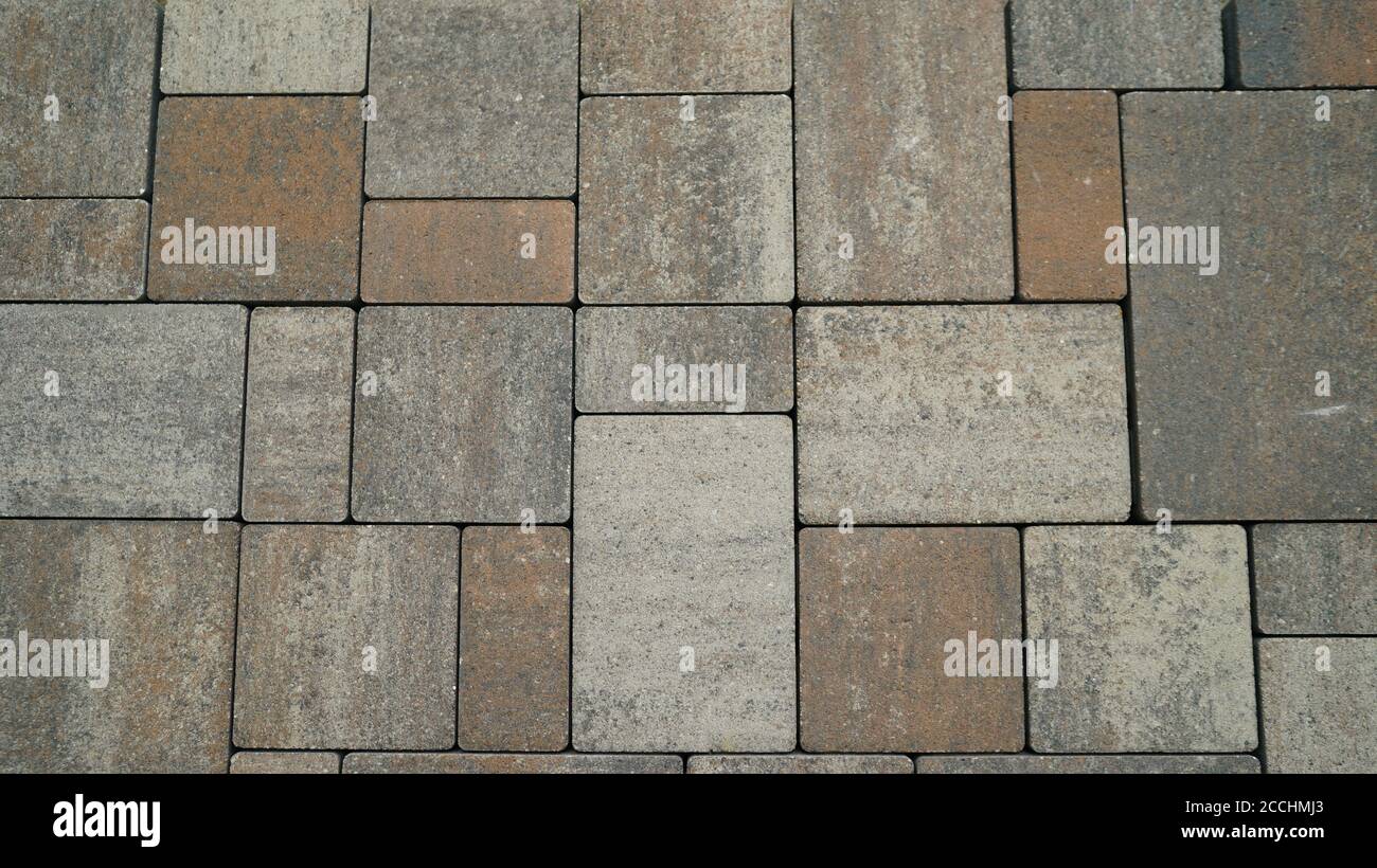 Natural stone wall texture. Rustic colorful surface floor pavement ...
