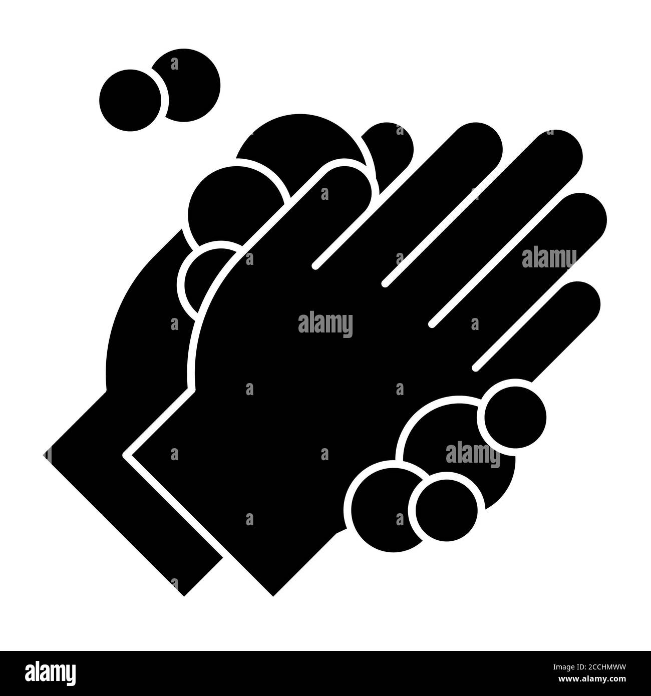 Hand washing icon hi-res stock photography and images - Alamy