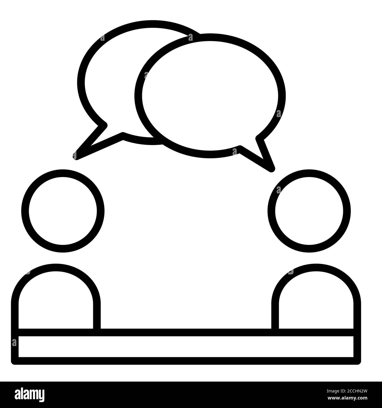 Talking conference Cut Out Stock Images & Pictures - Alamy