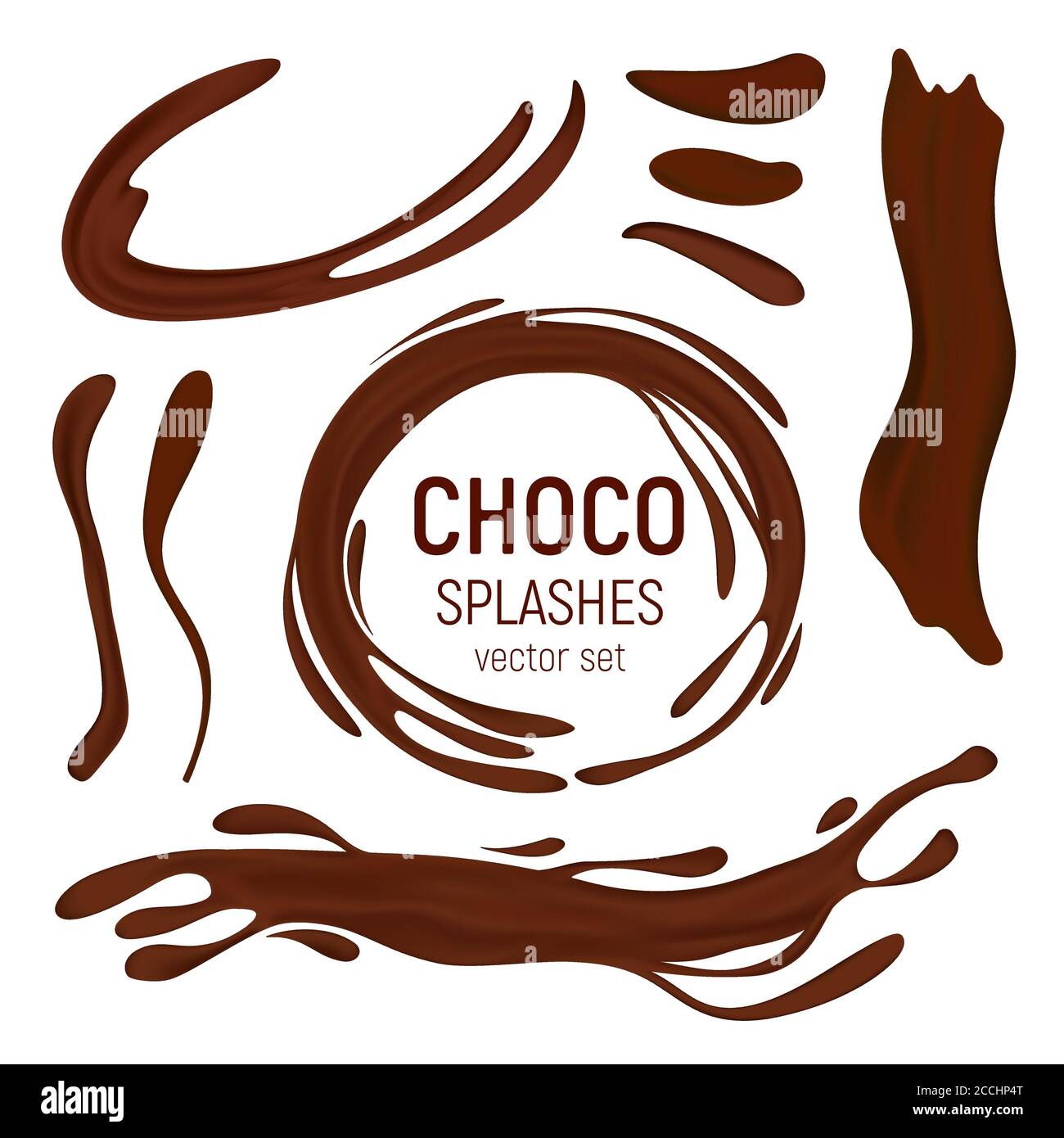 Choco cocoa vector vectors hi-res stock photography and images - Alamy