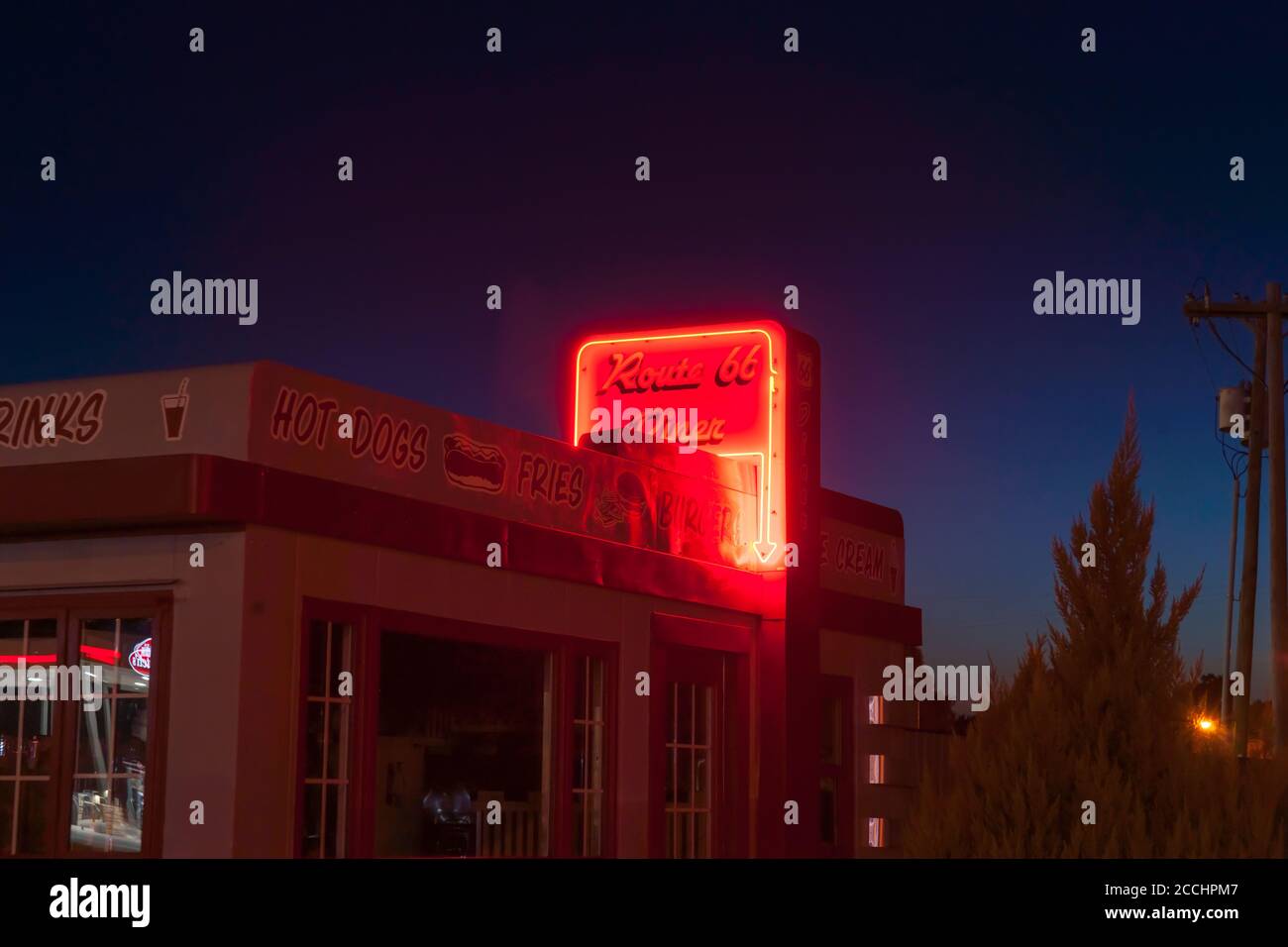 Route 66 Diner High Resolution Stock Photography and Images - Alamy