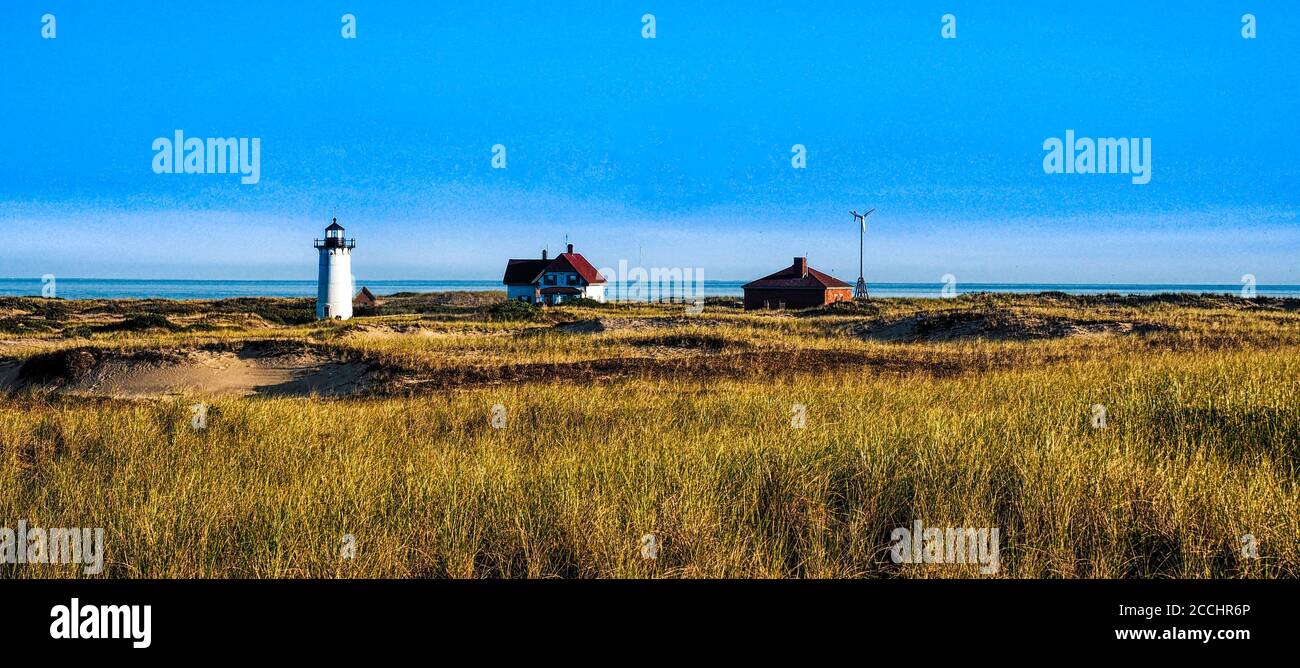 Race Point Lighthouse in Cape Cod Stock Photo - Alamy
