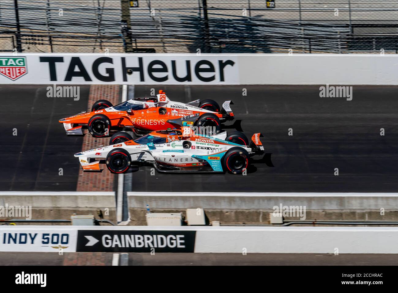 Indianapolis, Indiana, USA. 21st Aug, 2020. COLTON HERTA (88) of The ...