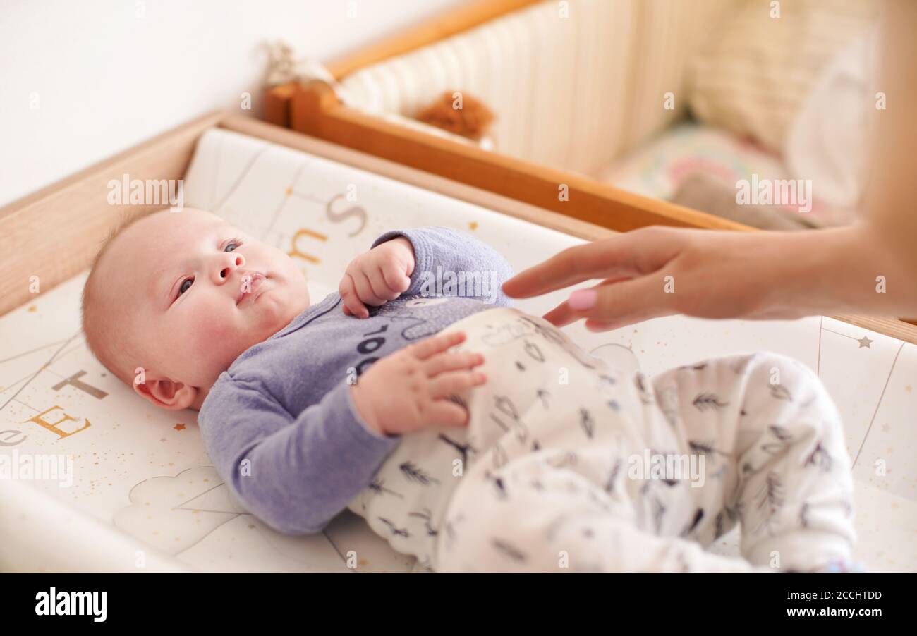 Boy changing clothes hi-res stock photography and images - Alamy