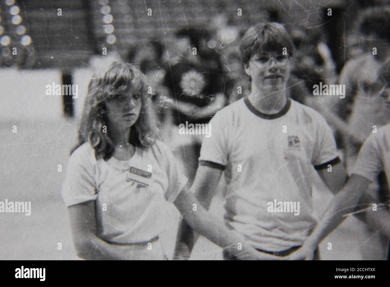 Fine 1970s vintage black and white photography of people folk dancing ...