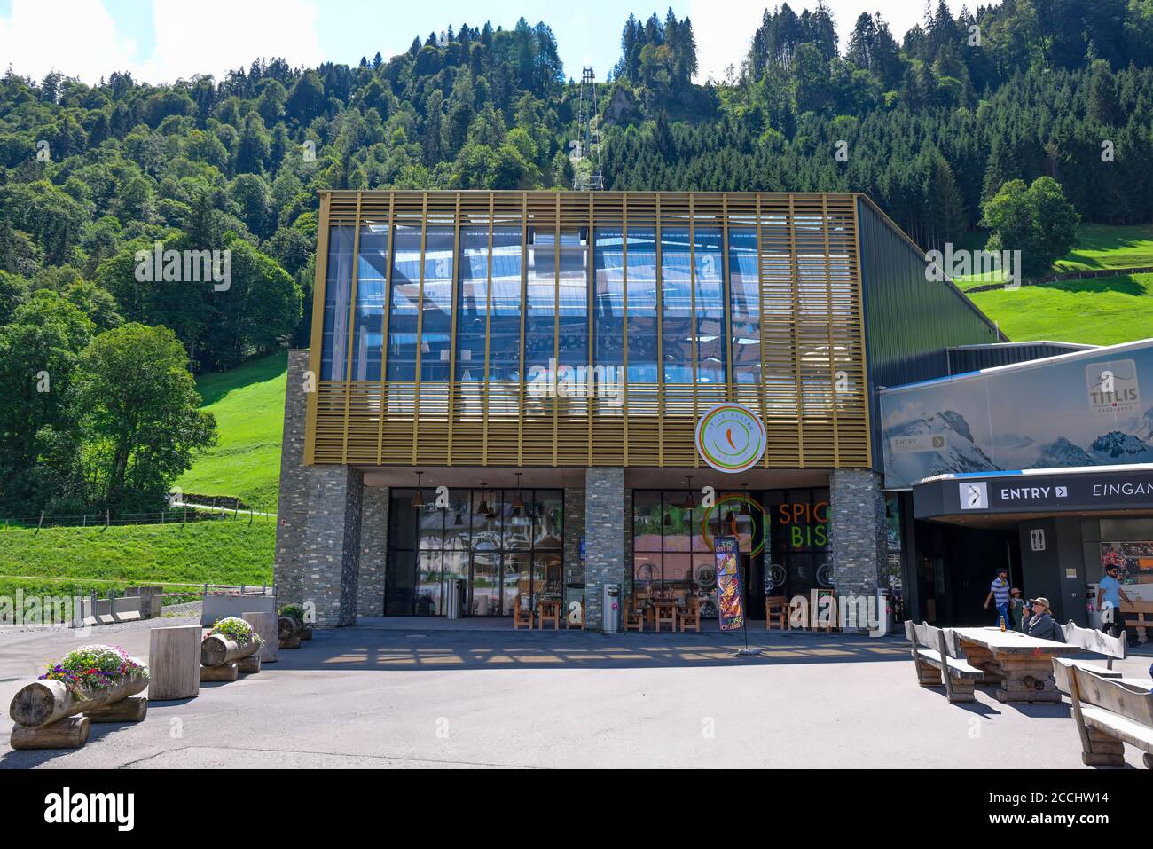 Mount titlis spring hi-res stock photography and images - Alamy
