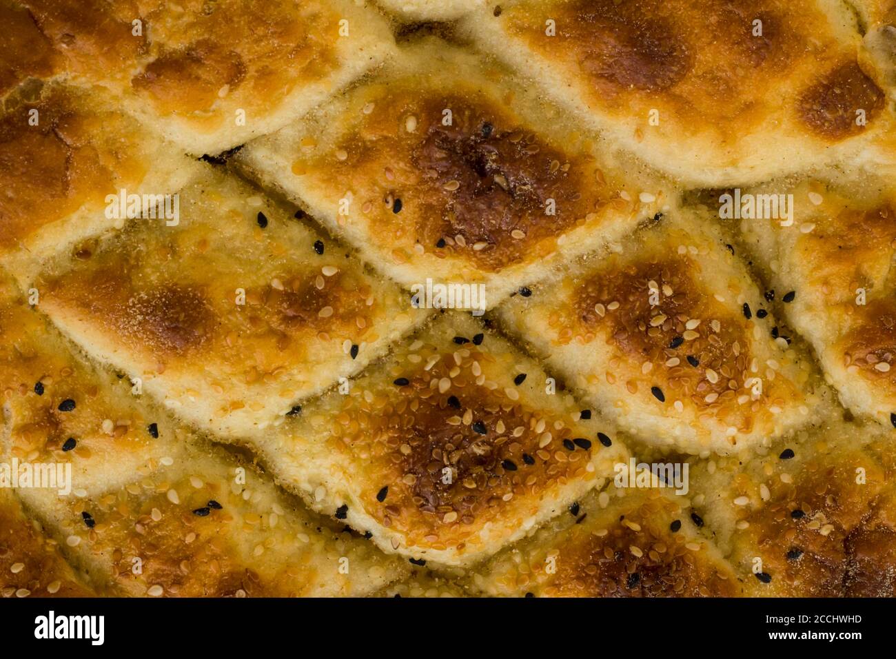 Traditional Fresh Ramadan Bread Background,close up taken Stock Photo ...