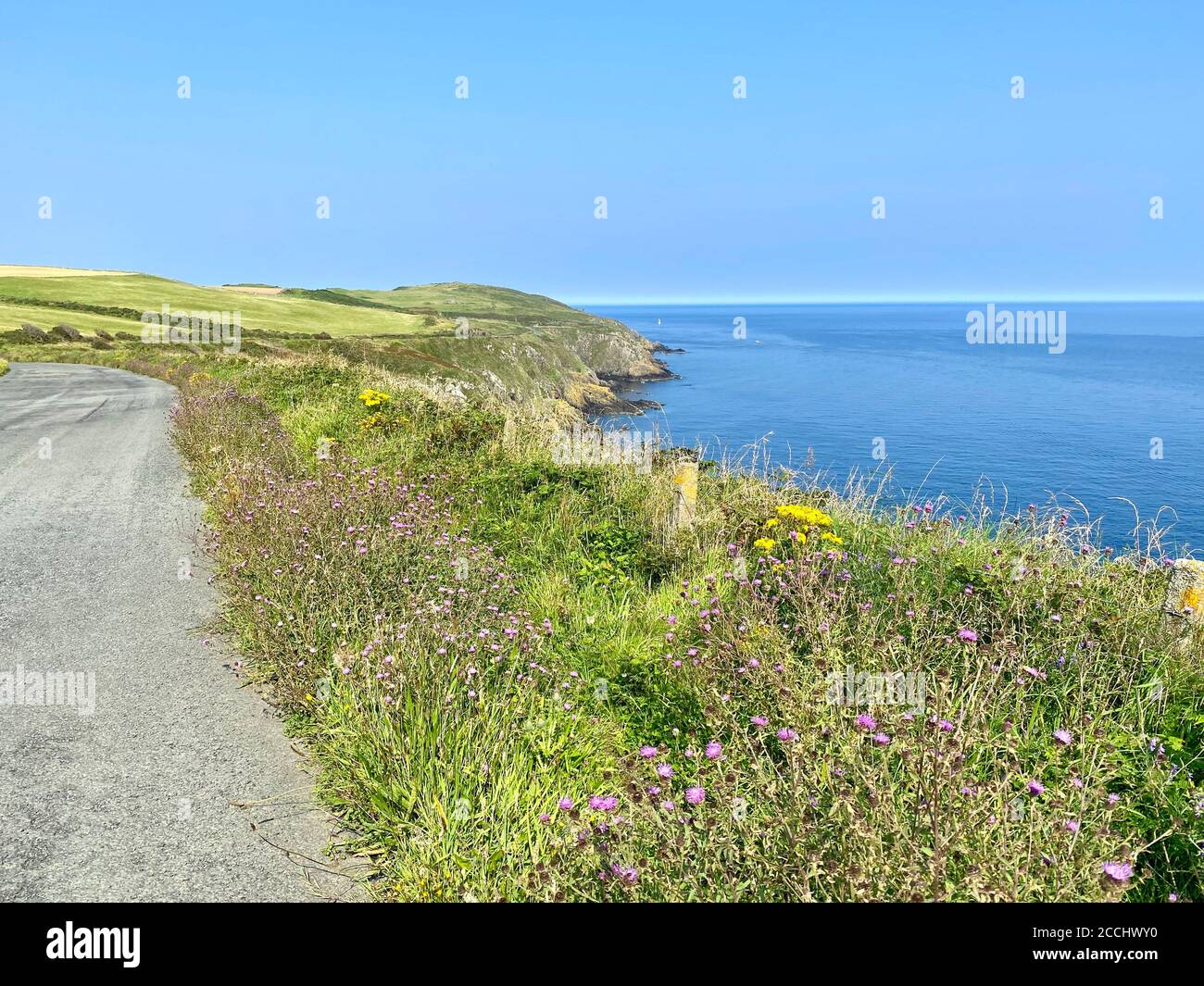 The beautiful rugged coastline of the Isle of Man Stock Photo - Alamy