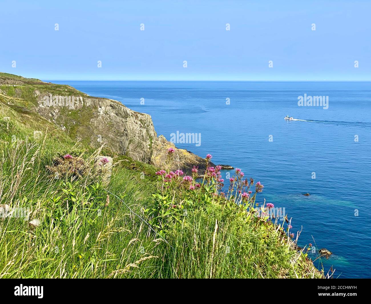 The beautiful rugged coastline of the Isle of Man Stock Photo - Alamy