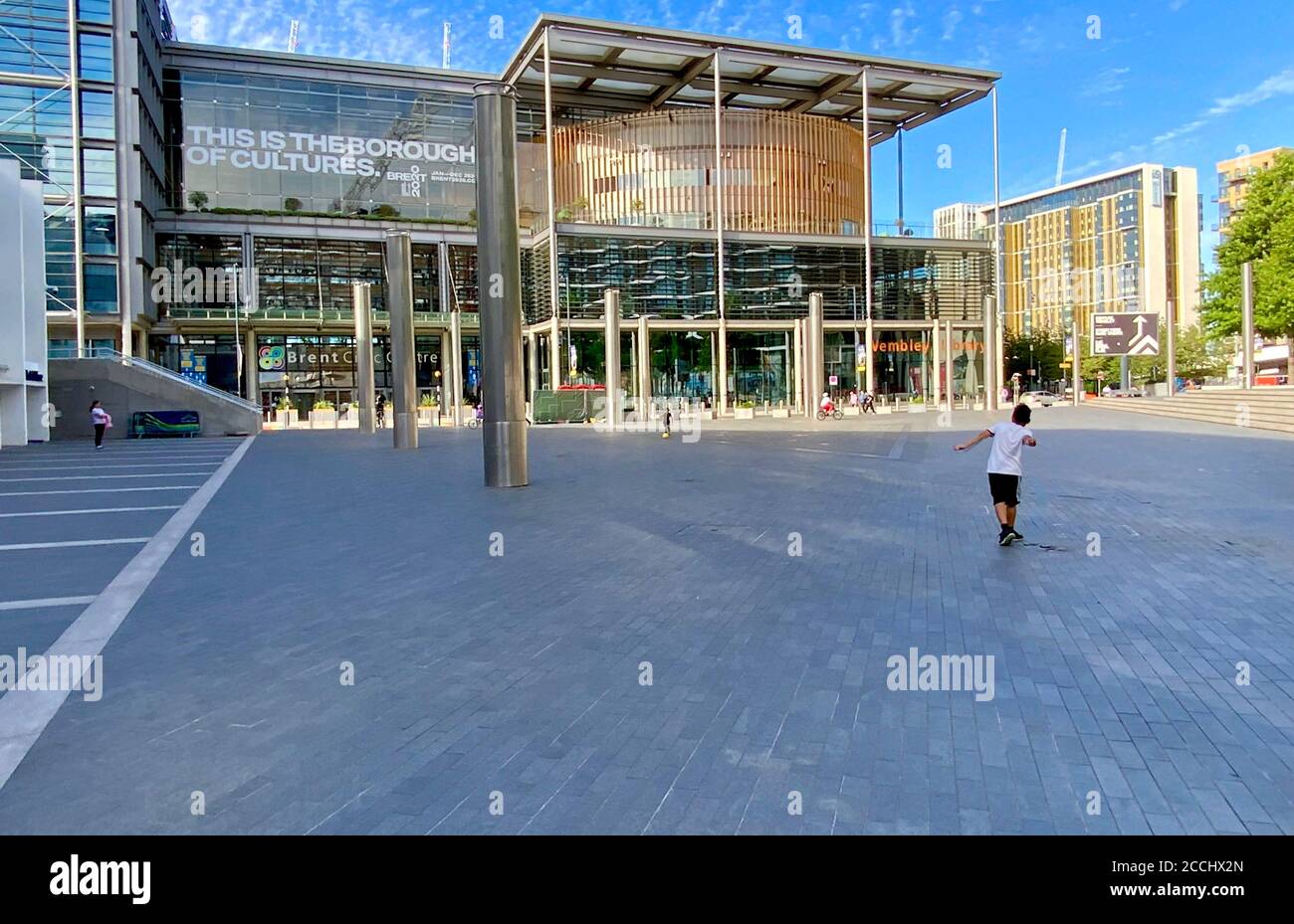 Wembley stadium london designer hi-res stock photography and images - Alamy