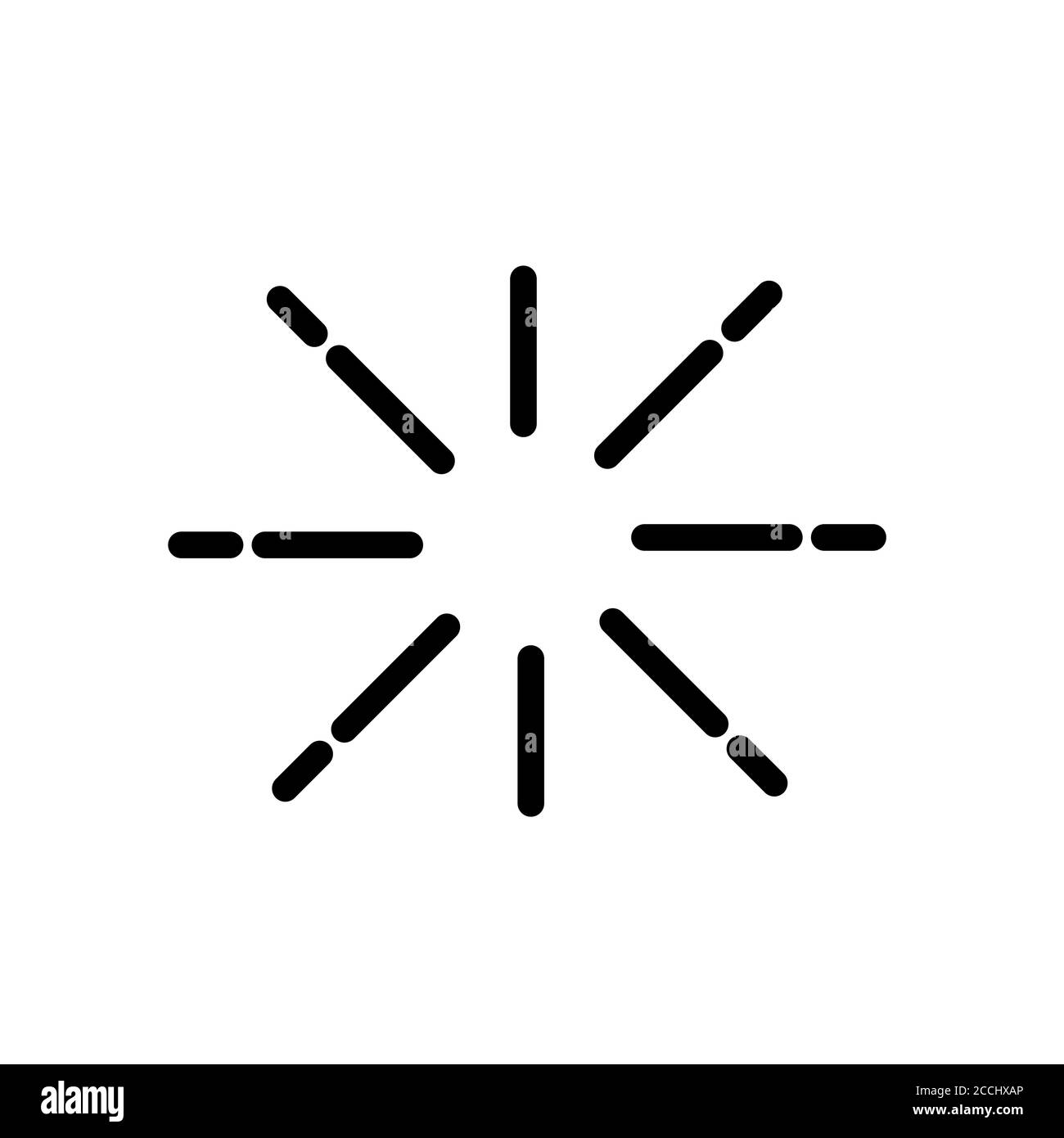 Sun Brush Icon Stock Vector Image & Art - Alamy