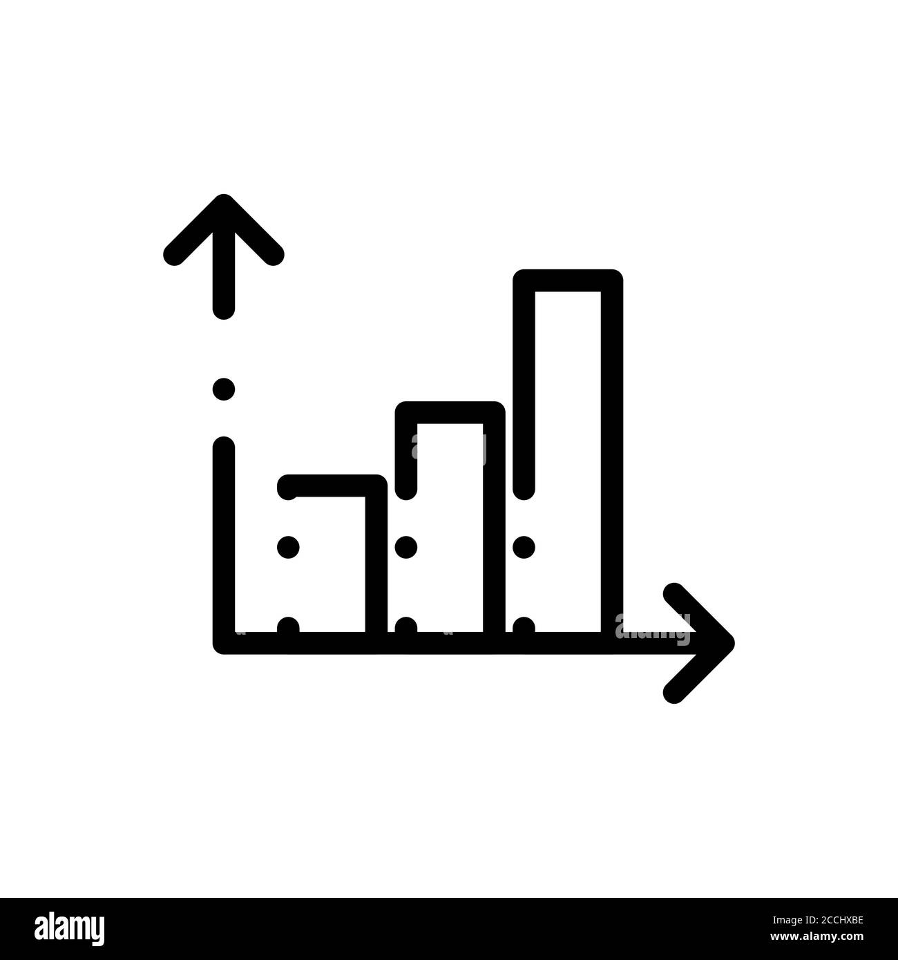 Linear graph statistic abstract Cut Out Stock Images & Pictures - Alamy
