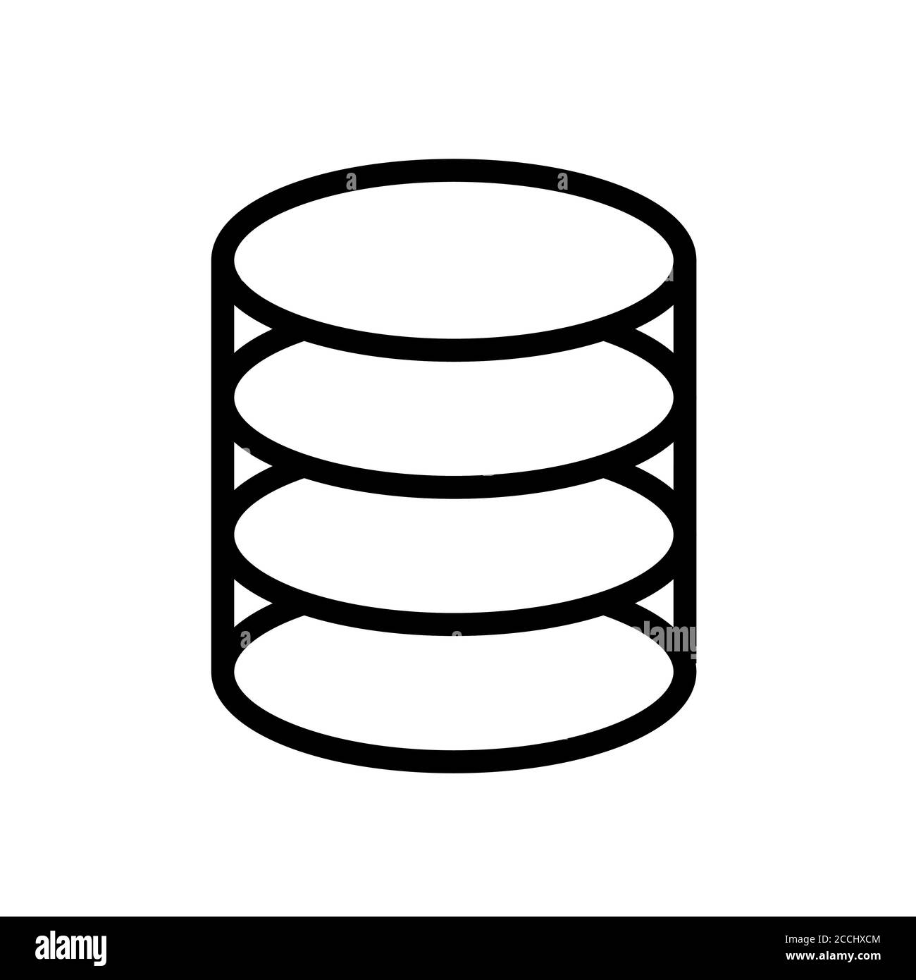 It architecture diagram server Cut Out Stock Images & Pictures - Alamy