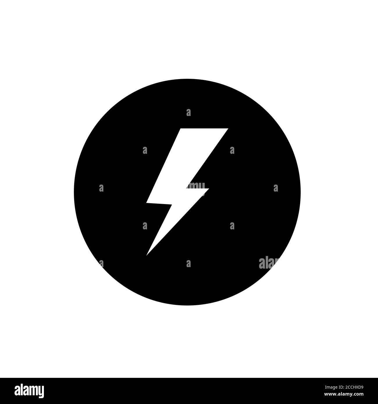lightning bolt icon Stock Vector Image & Art - Alamy