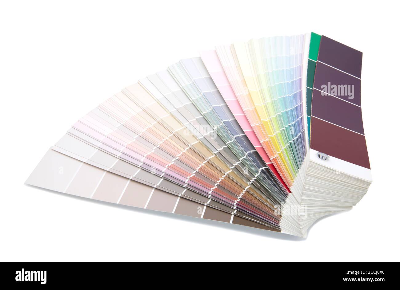 Color palette guide isolated on white background Stock Photo - Alamy