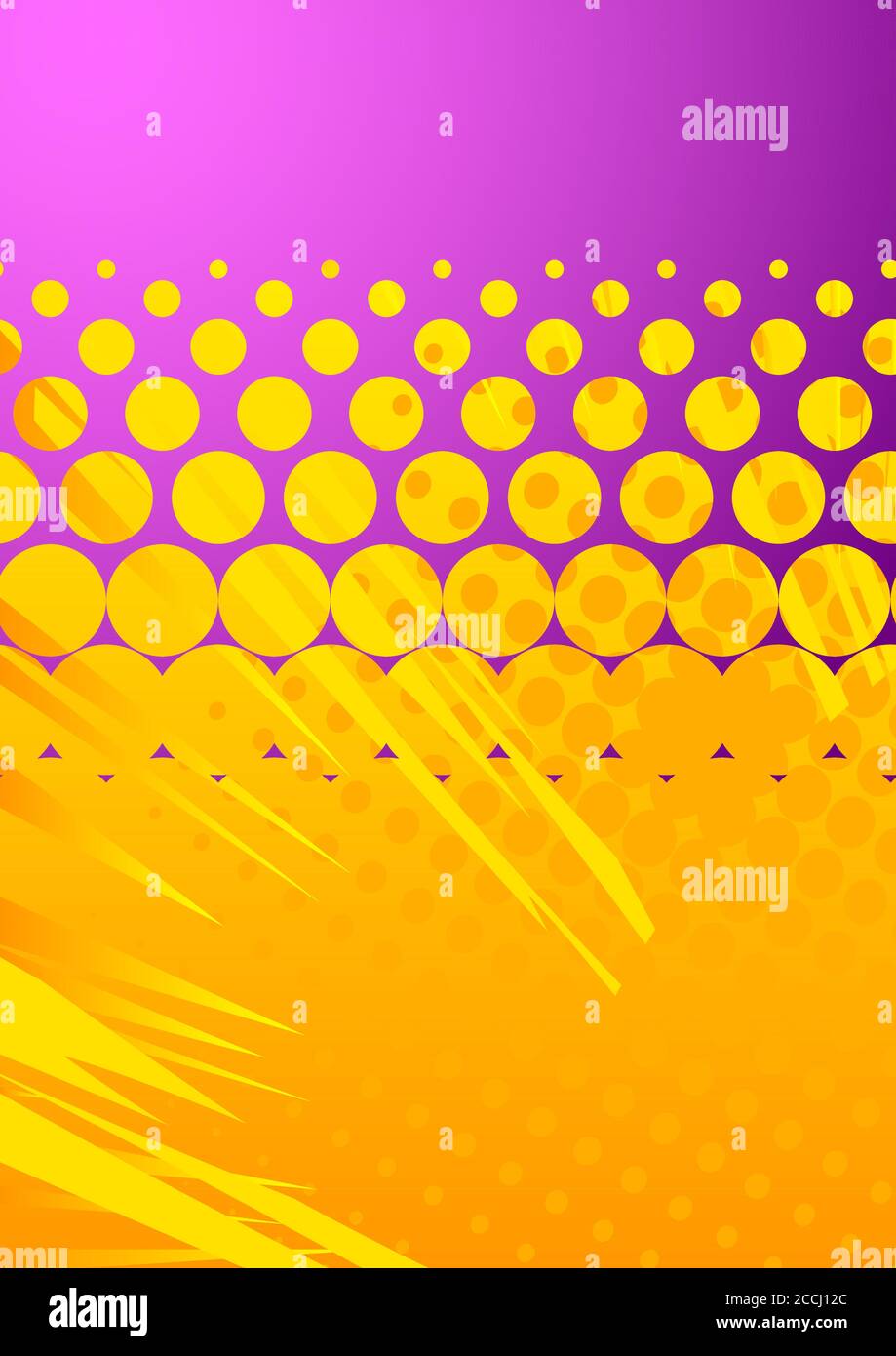 Comic book style background. Presentation backdrop, flyer, brochure ...