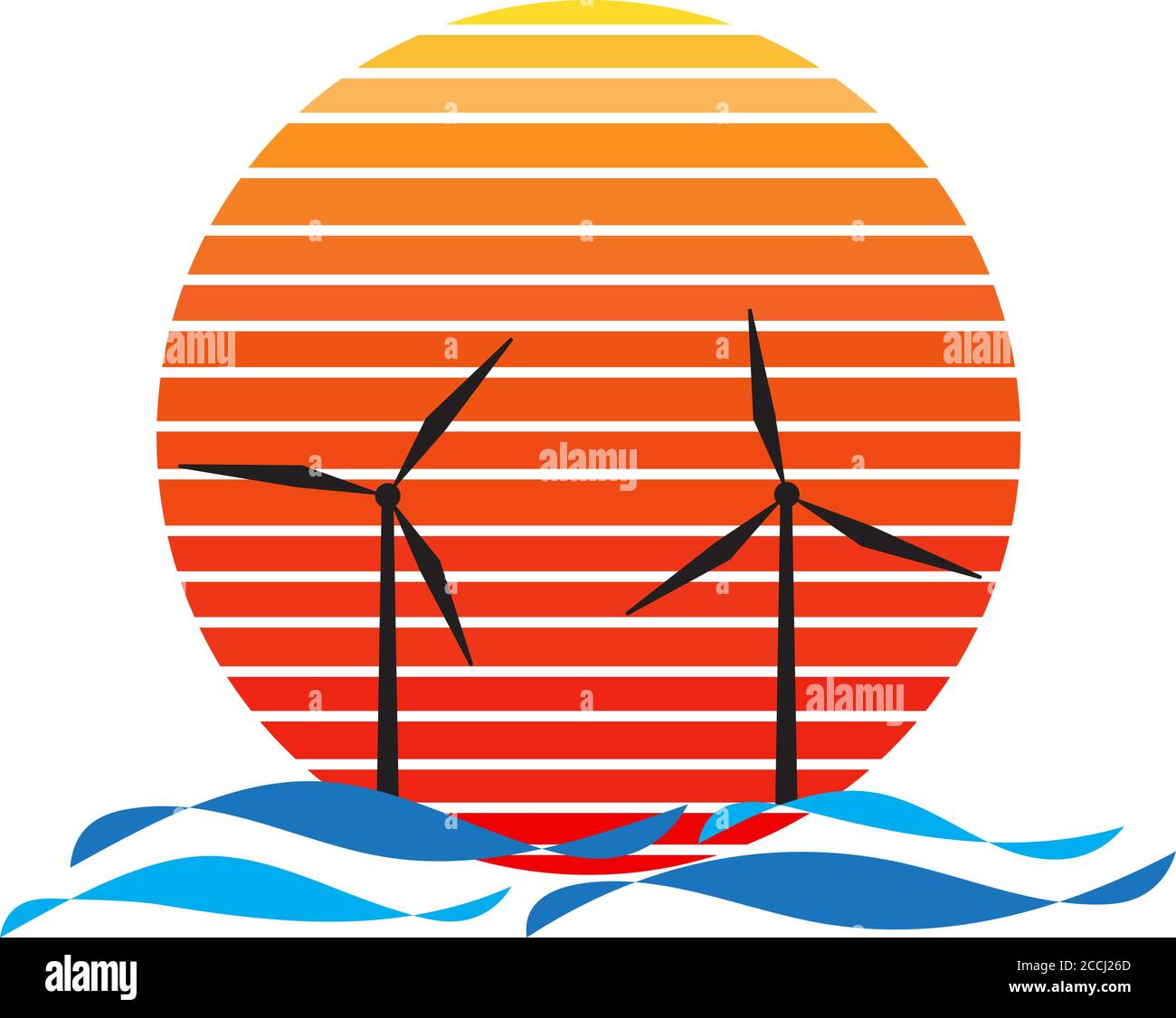Offshore sustainability Stock Vector Images - Alamy