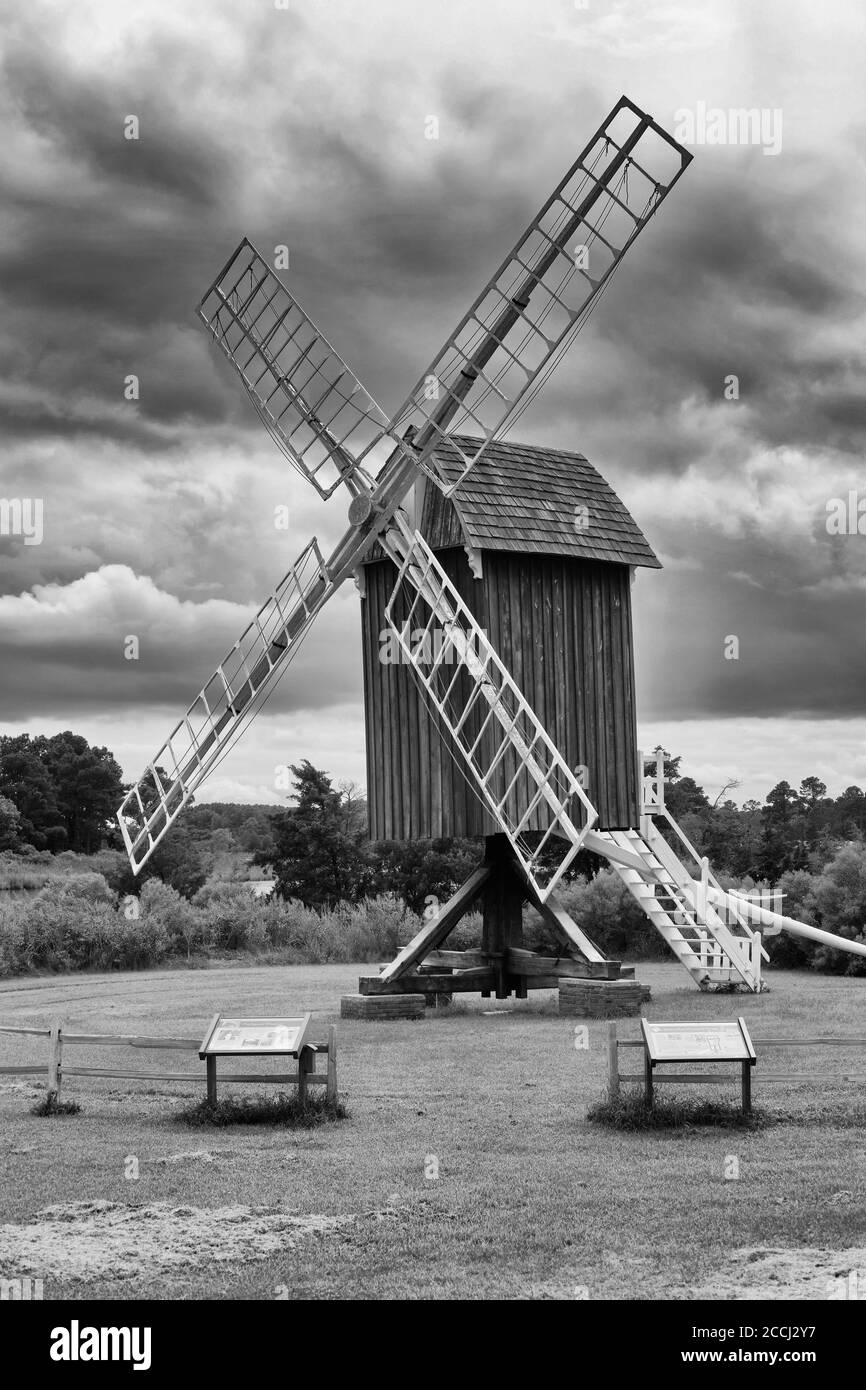 Maryland's only post-style windmill (a replica of original) is on ...