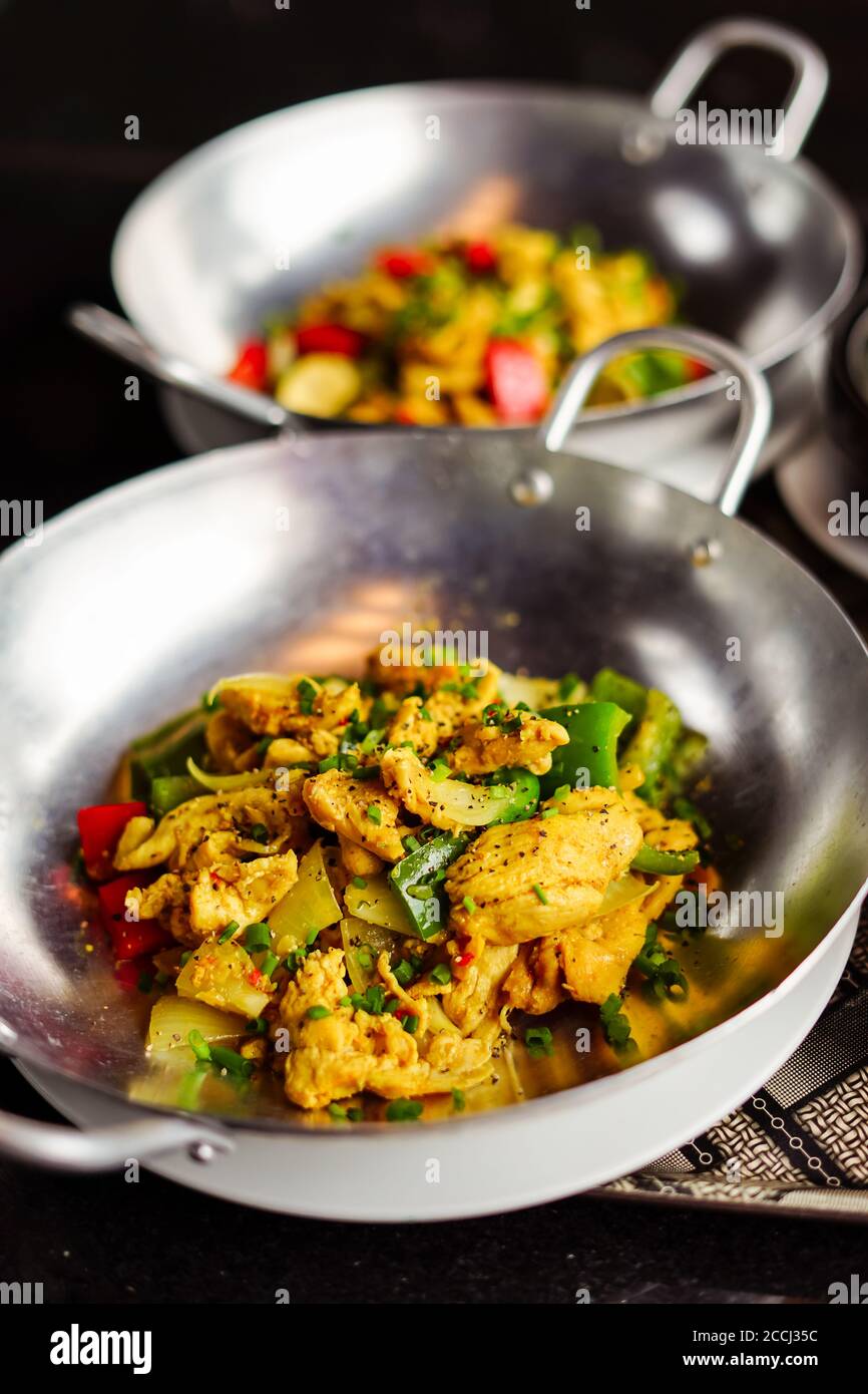 traditional vietnamese chicken dish with spices and vegetables, Vietnam ...