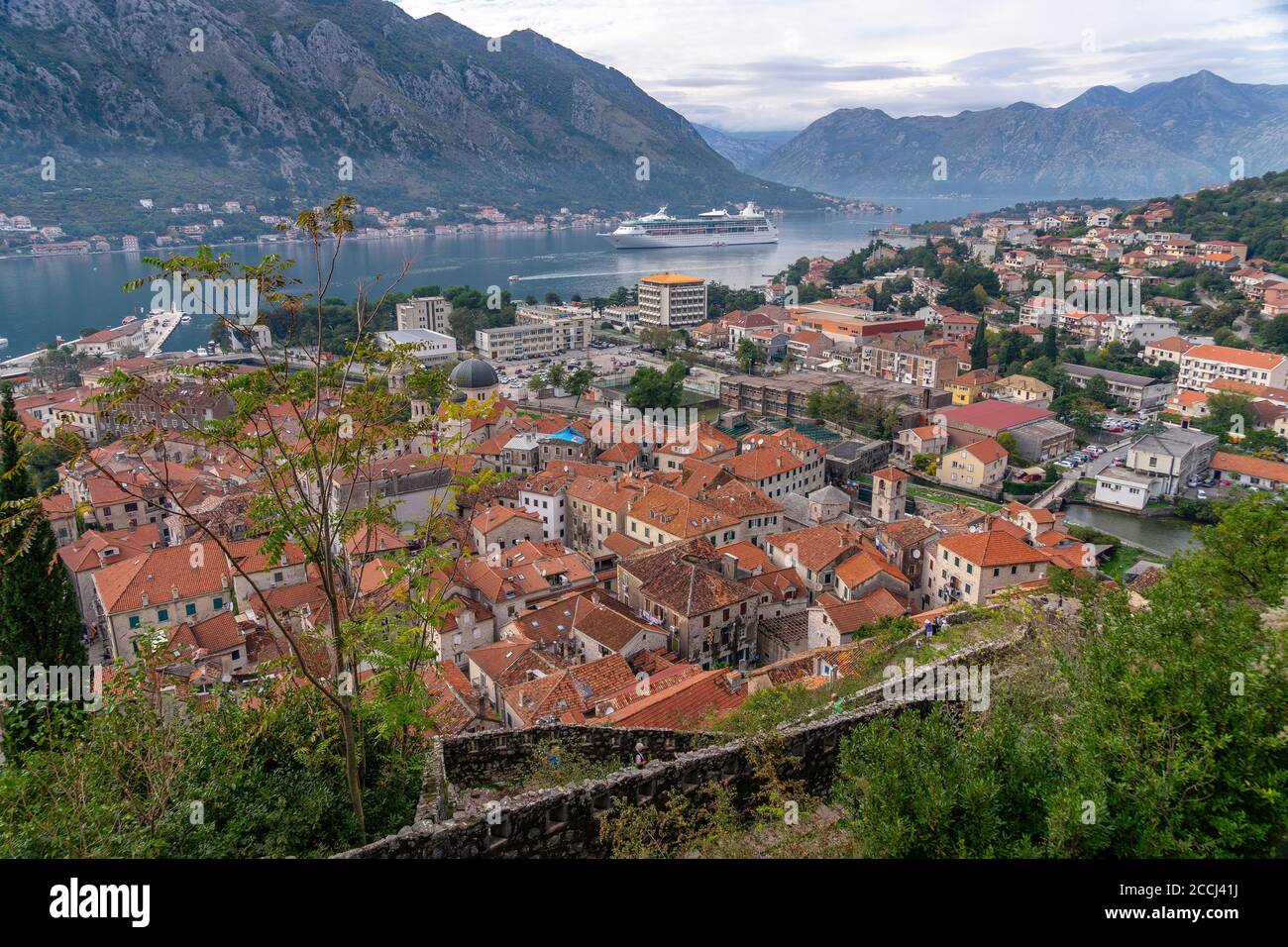 The Beautiful Unesco Heritage Town of Kotor Stock Photo - Alamy