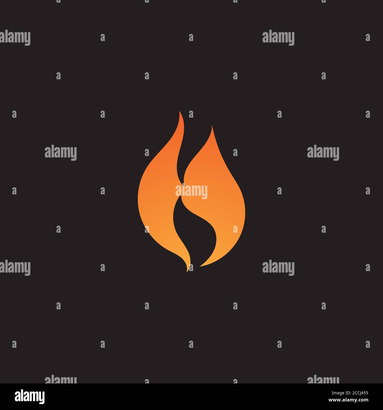 Fire flame vector illustration design template Stock Vector Image & Art ...