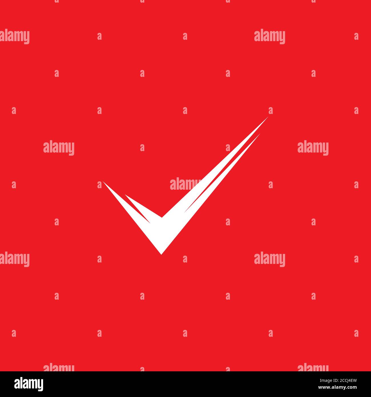 check V mark logo vector template Stock Vector Image & Art - Alamy