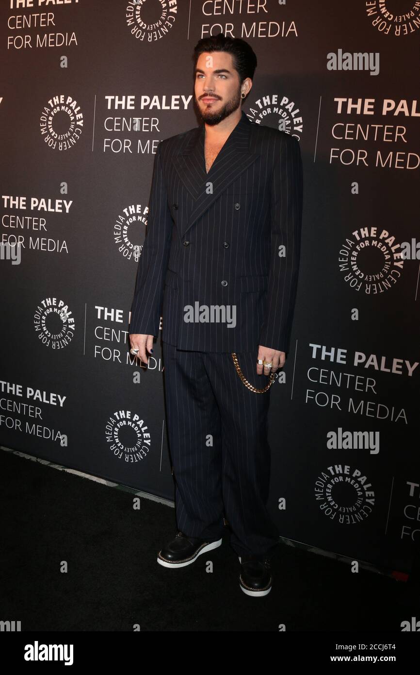 LOS ANGELES - OCT 25: Adam Lambert at The Paley Honors: A Gala Tribute ...