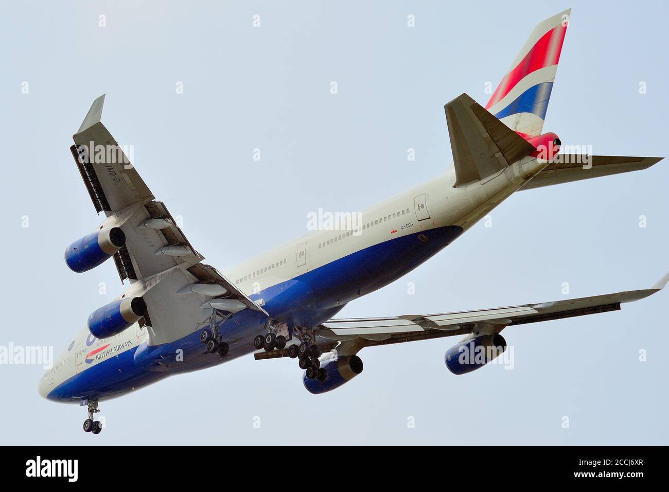 Boeing 747 400 British Airways High Resolution Stock Photography and ...
