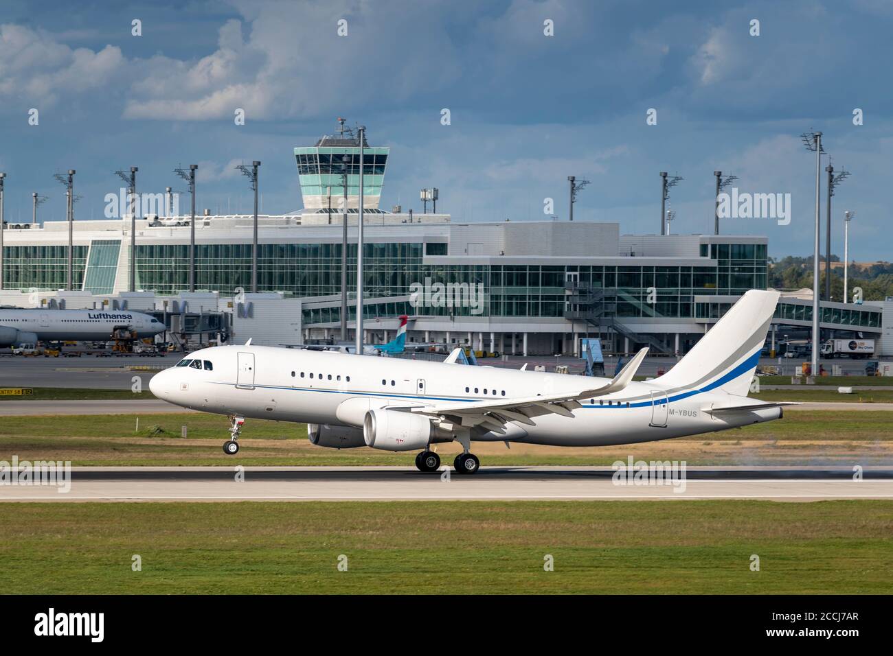 Munich, Germany - Oktober 01. 2019 : Prime Aviation Airbus A320-214 ...