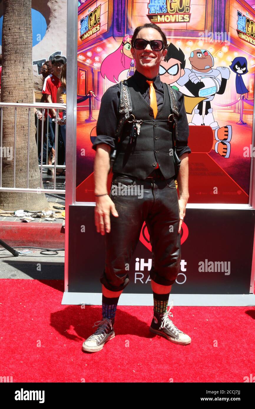LOS ANGELES - JUL 22: Alexander Polinsky at the Teen Titans Go! To the ...