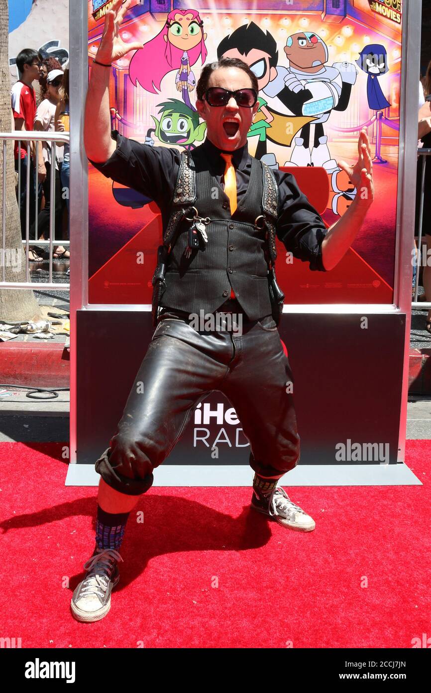 LOS ANGELES - JUL 22: Alexander Polinsky at the Teen Titans Go! To the ...