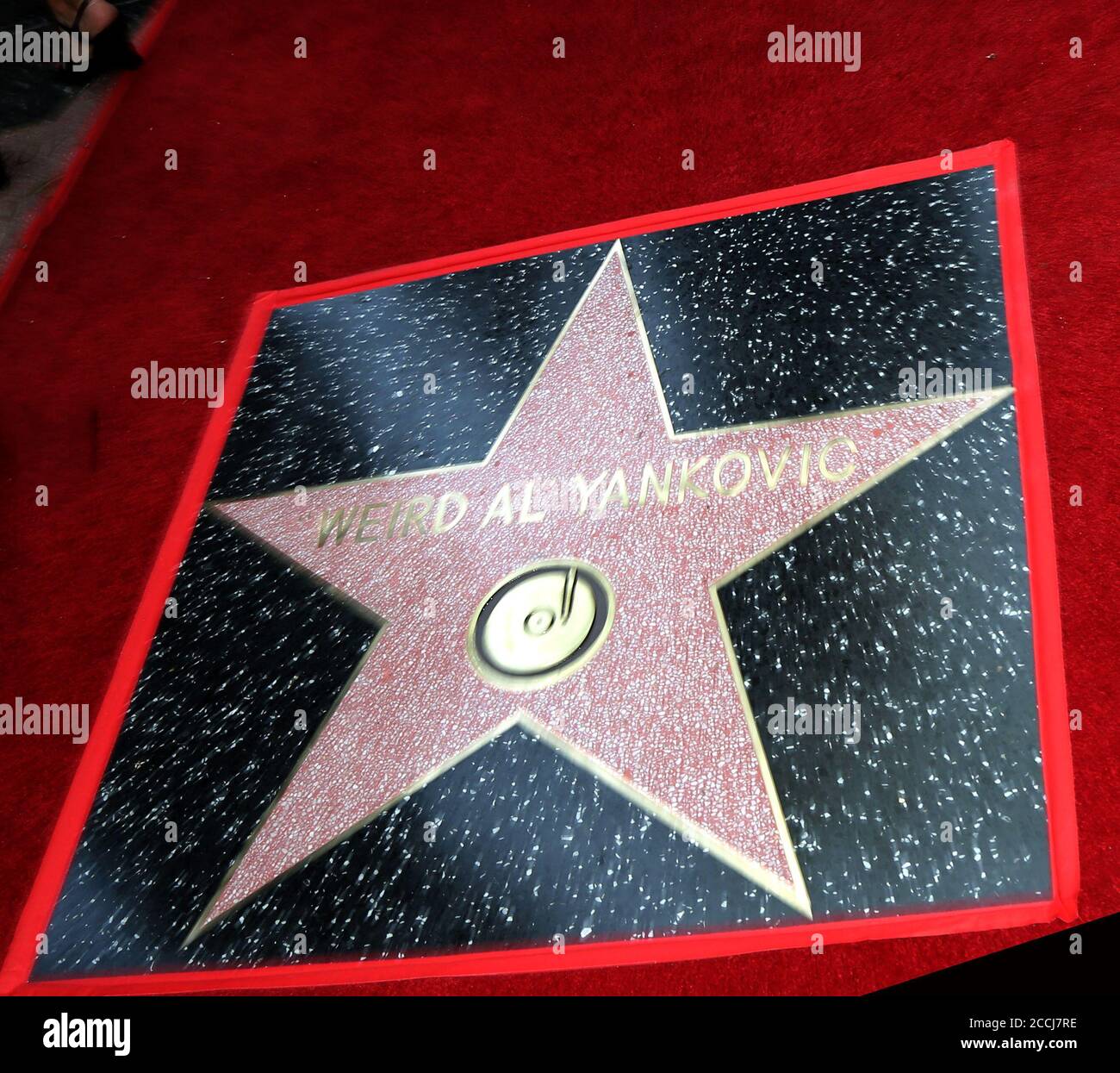 LOS ANGELES - AUG 27: Alfred Yankovic, Weird Al Yankovic WOF STAR at ...