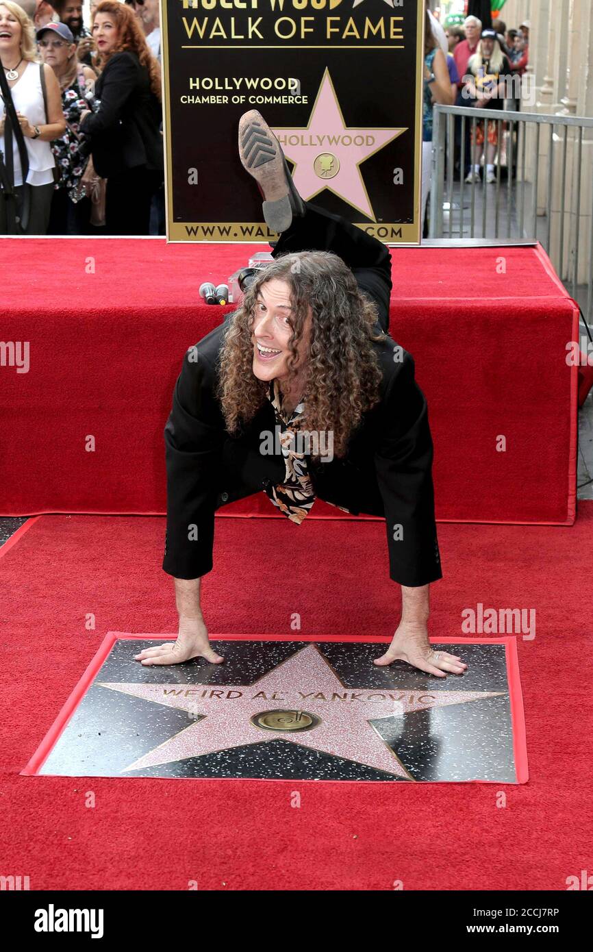 LOS ANGELES - AUG 27: Alfred Yankovic, Weird Al Yankovic at the Weird ...
