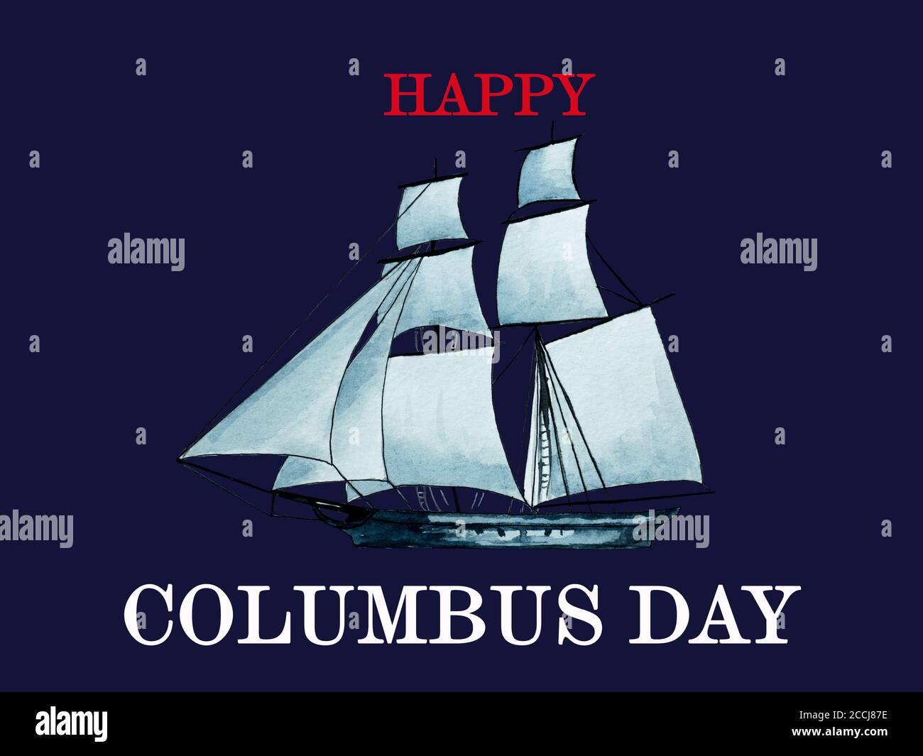 12 october columbus day america hi-res stock photography and images - Alamy