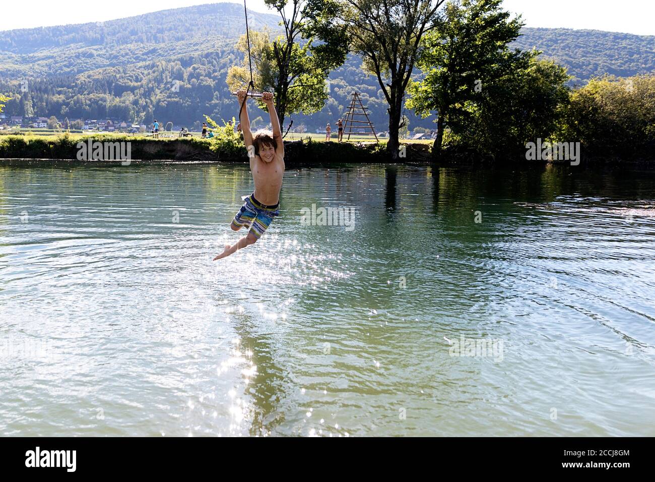 Children jump rope hi-res stock photography and images - Alamy