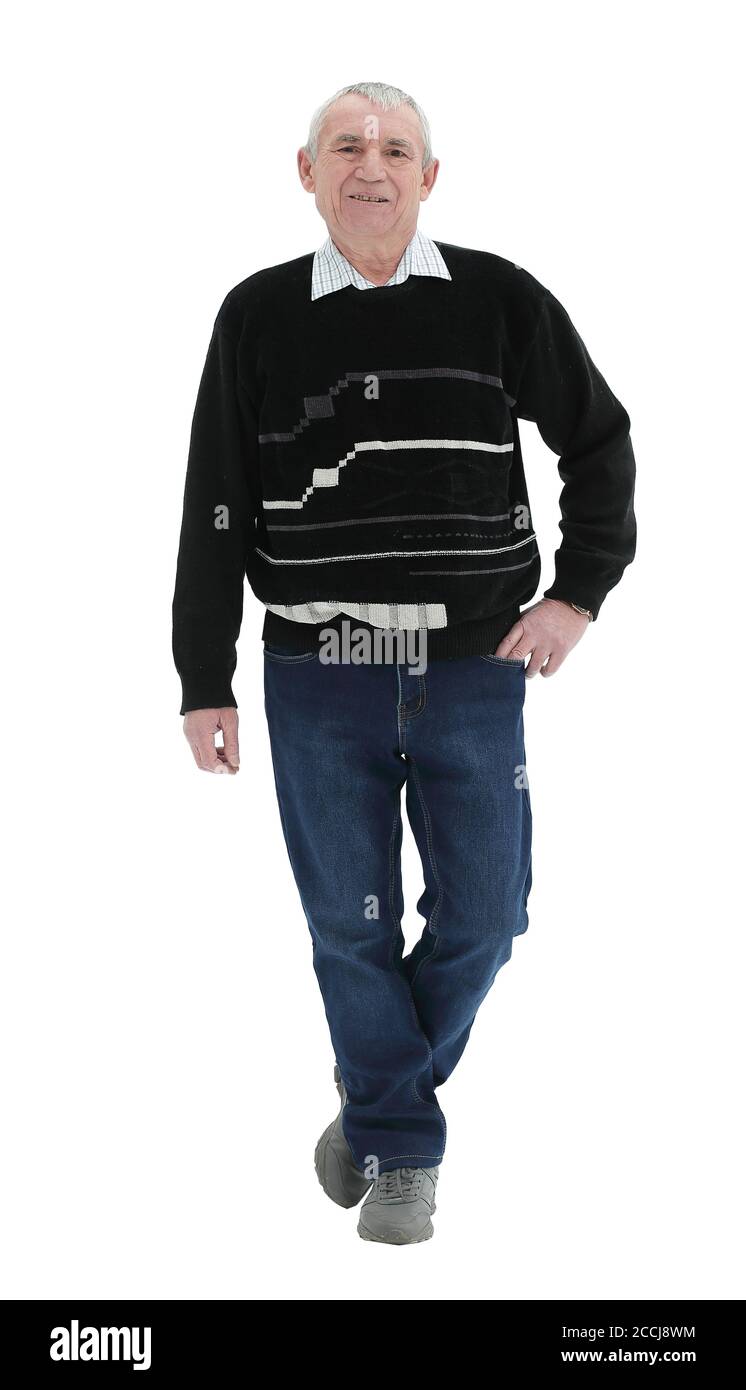 Stylish mature gray haired Cut Out Stock Images & Pictures - Alamy