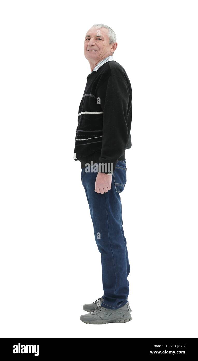 Vertical profile side full hi-res stock photography and images - Alamy