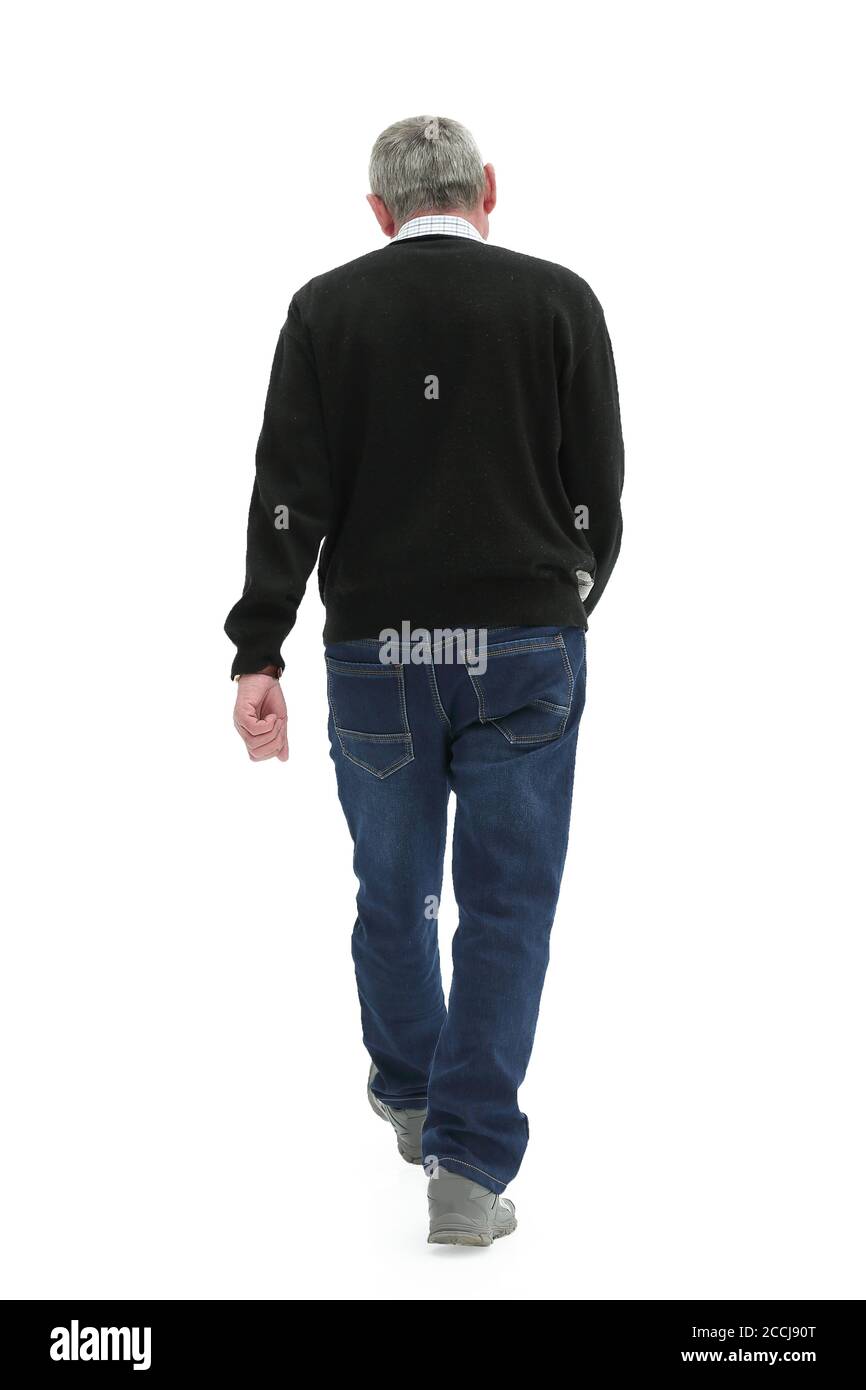 Rear profile view Cut Out Stock Images & Pictures - Alamy