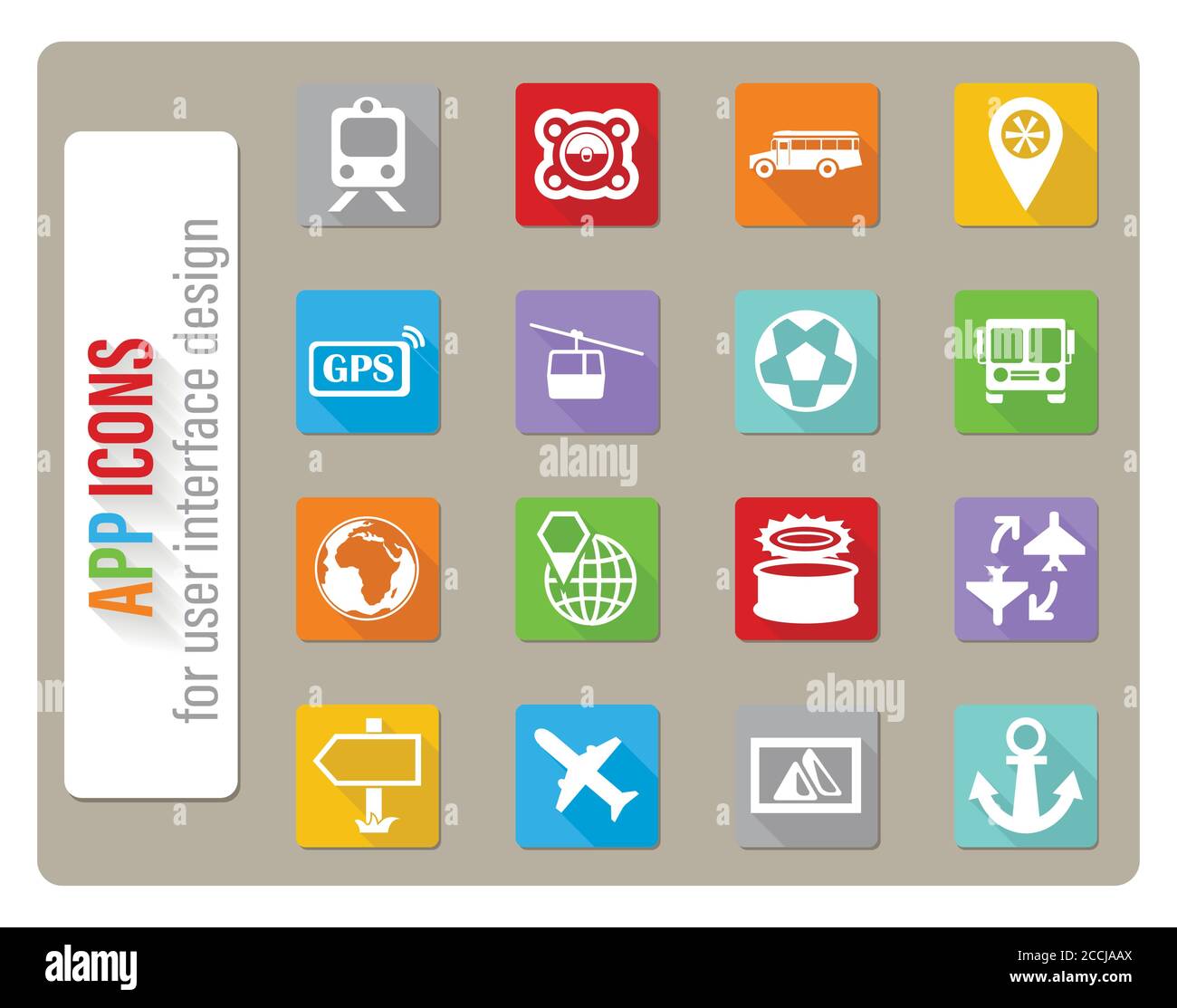 travel icon set Stock Vector Image & Art - Alamy