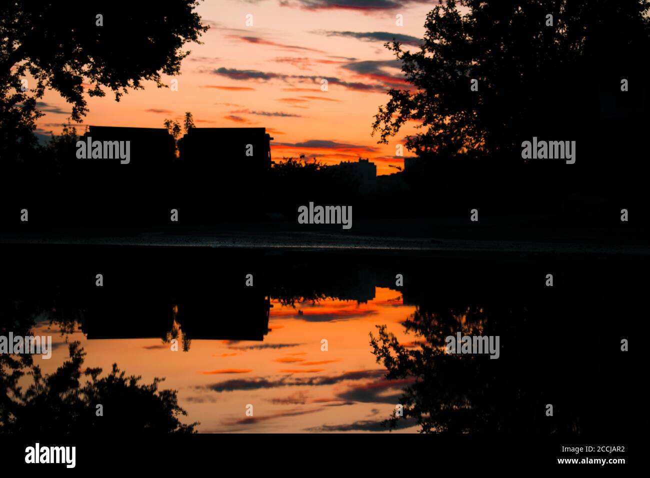 Beautiful Sunset and Night images Stock Photo - Alamy