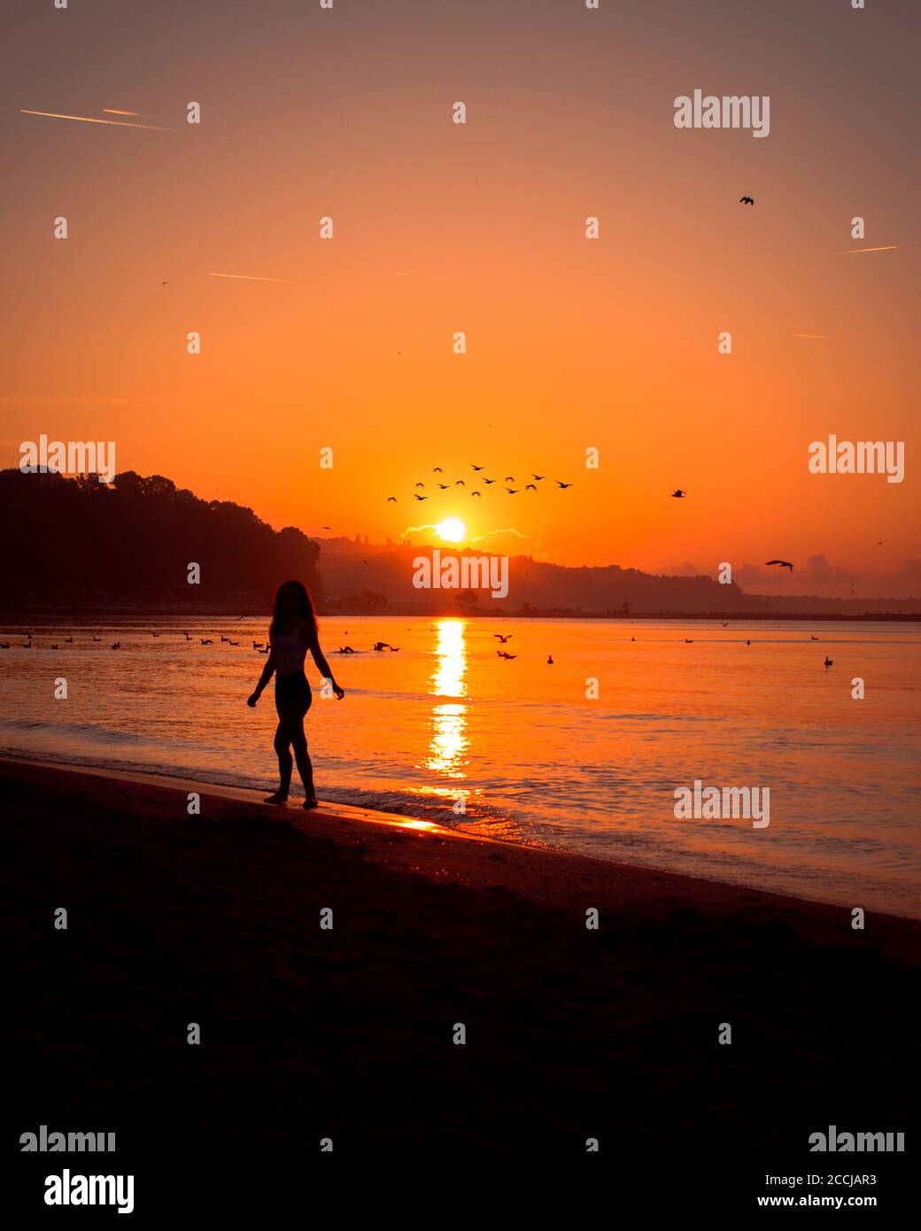 Beautiful Sunset and Night images Stock Photo - Alamy